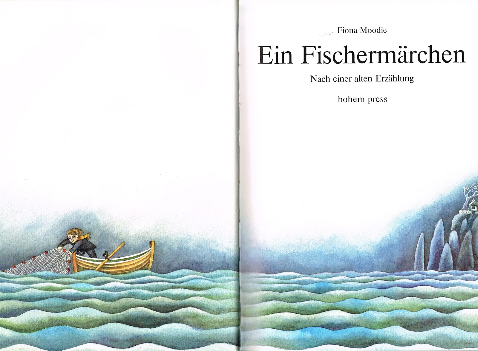 children's book illustrations: Moodie, Fiona; A mermaid's tale/Ein ...