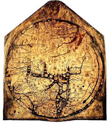 Ancient World Maps: World Map 14th Century