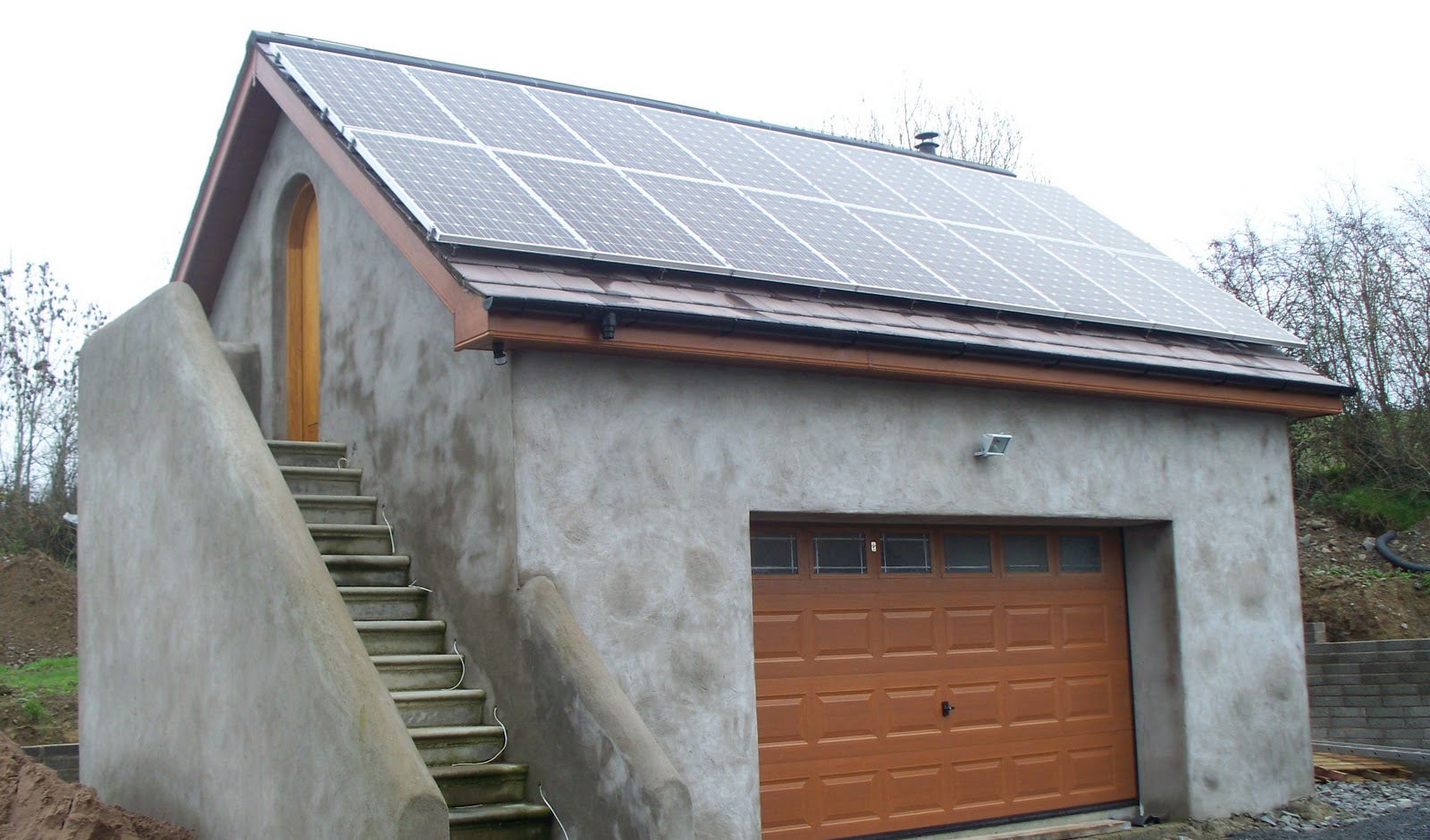 Green Energy Technology: Wood Pellet Heating & Solar Photovoltaic ...