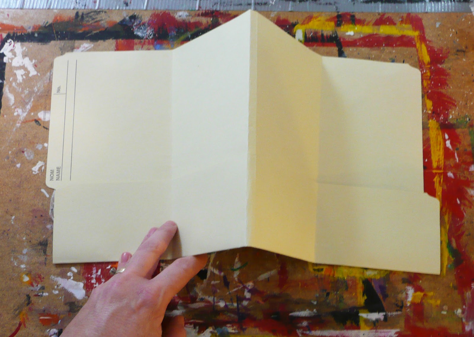 that artist woman: Aztec File Folder books