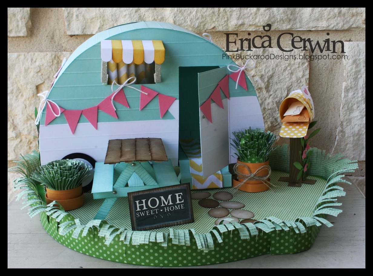 Artisan Award 2013 Entry #8- Paper Camper - Pink Buckaroo Designs