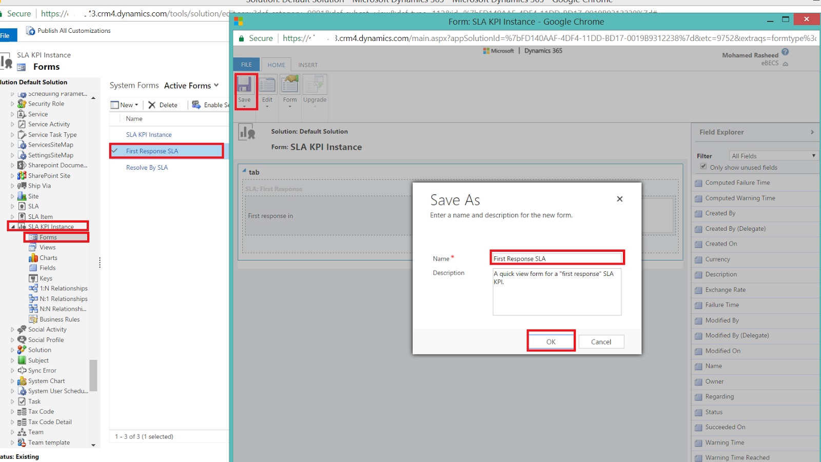 Information Technology Lectures (ITLec) - R&D: How To Create Custom SLA KPI For Case/ Any Entity ...
