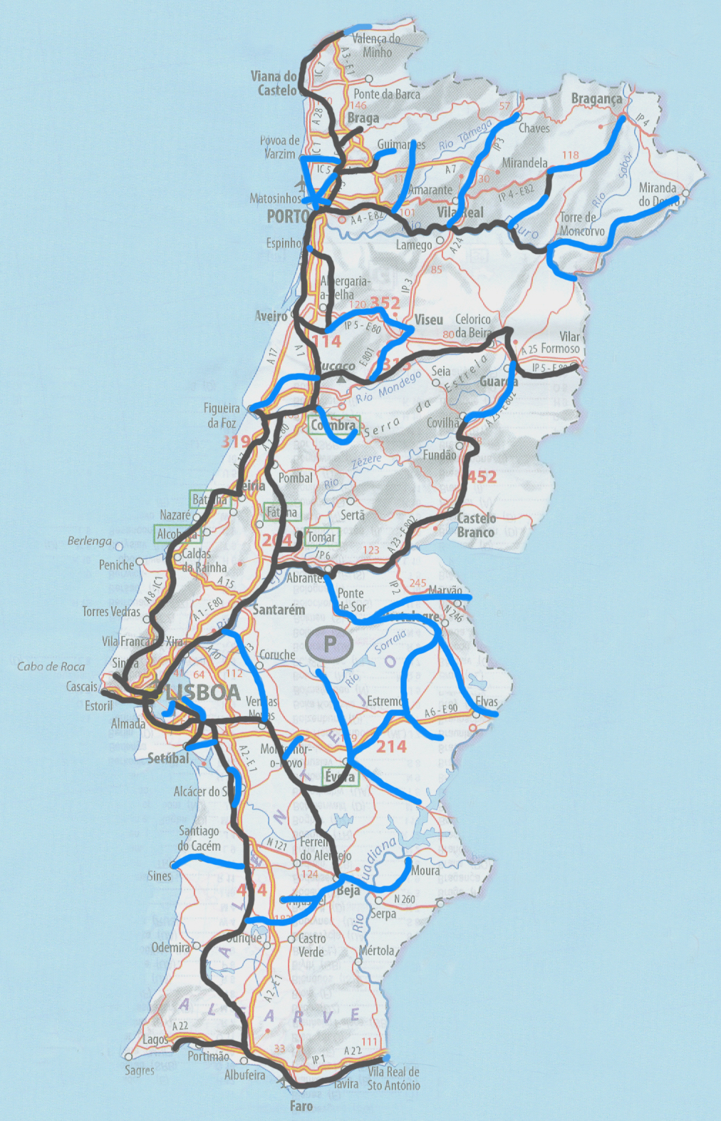 Em 1968, 3592 quilómetros compunham a rede ferroviária nacional. Em ...