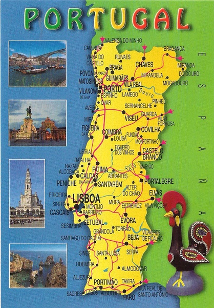 One postcard, One world: Postcard from Portugal