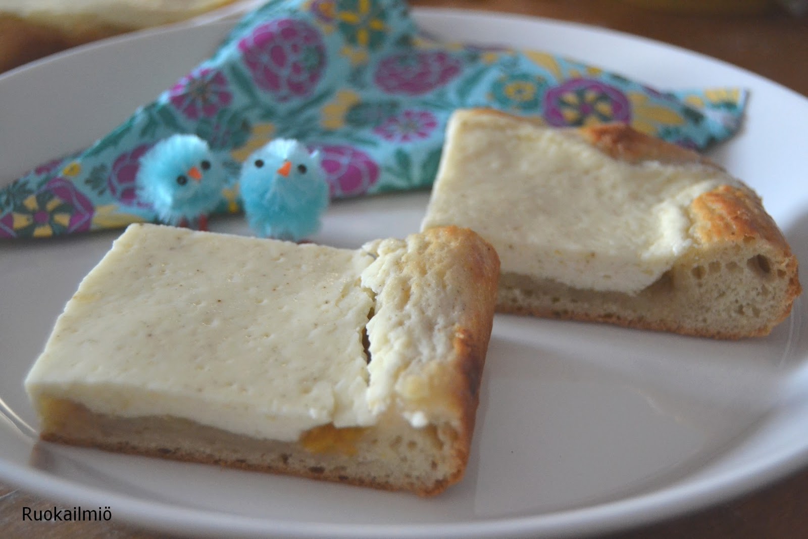 Ruokailmiö: Rahkapiirakka