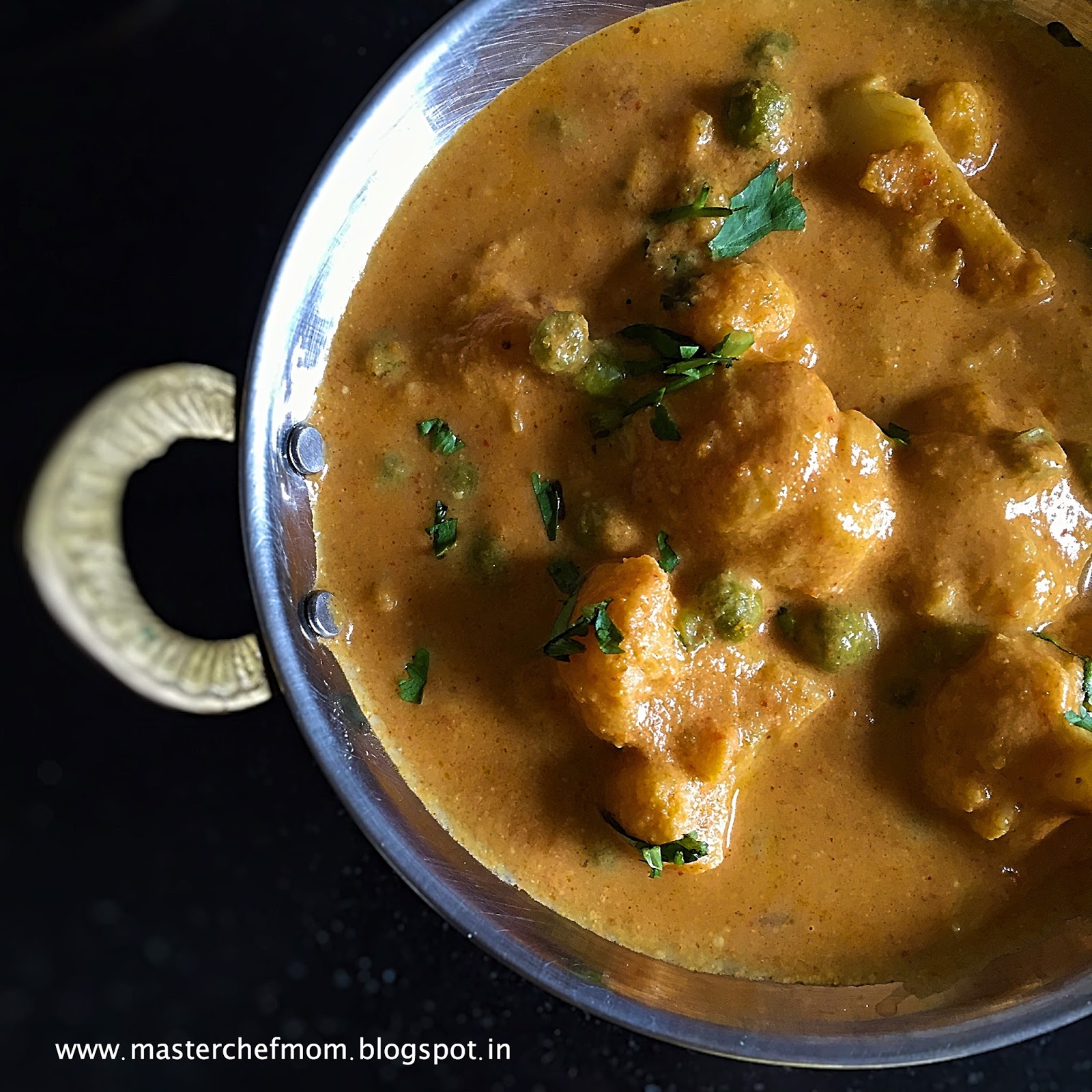 MASTERCHEFMOM: Amritsari Gobi Matar |Punjabi Style Creamy Cauliflower ...