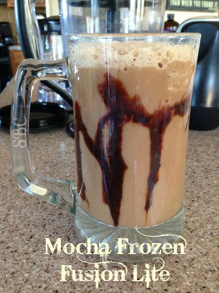 Move it and lose it.: MOCHA FROZEN FUSION LITE
