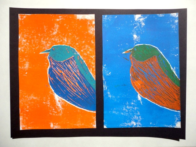Thomas Elementary Art: 4th Grade Animal Printmaking (The best ...