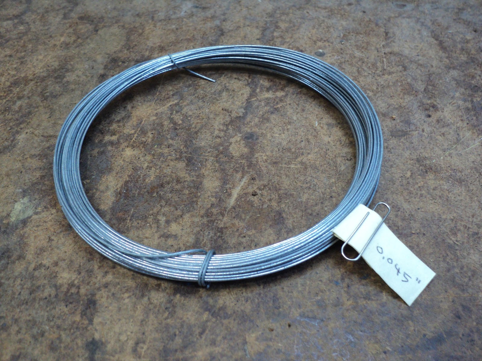 The Whole Garage Catalogue: A Hank Of Galvanized Steel Wire