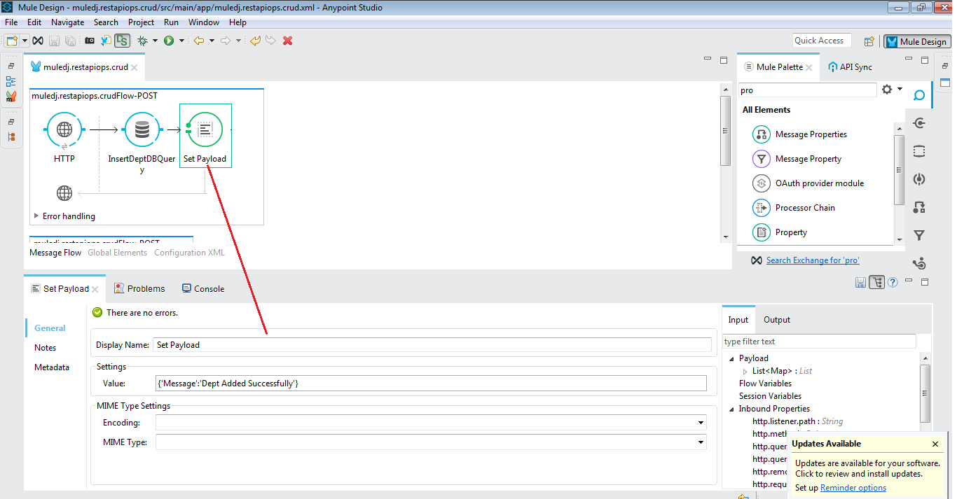 Mule ESB Tutorials: Building Restful API | CRUD Operations Mule ESB Tutorials: Building Restful API | CRUD Operations