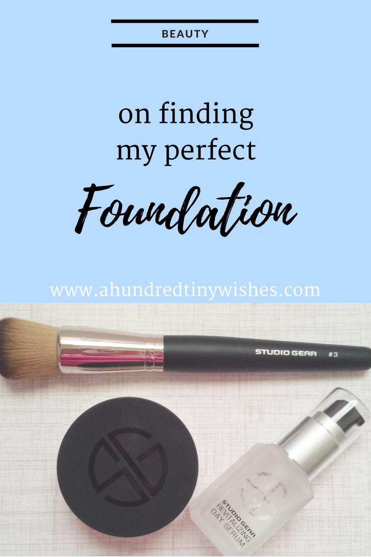 my perfect foundation | a hundred tiny wishes