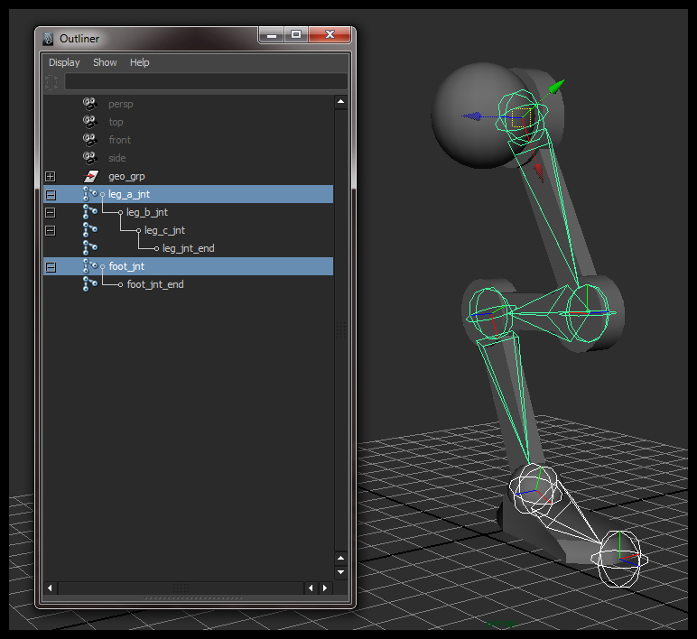 The Art and Tech of KyleMR: The Mech Leg Problem: Rigging an Offset ...