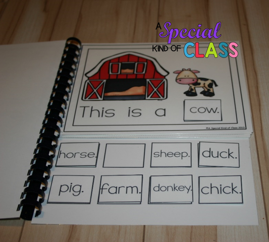 A special kind of class: Interactive Books - The Farm