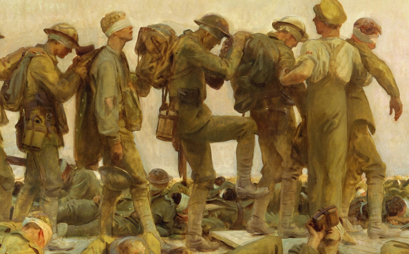 John Singer Sargent | Gassed, 1919 | Tutt'Art@ | Pittura * Scultura ...