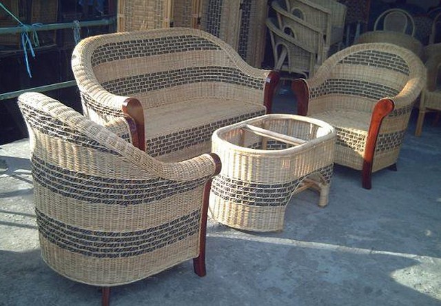 30 Model Kursi Rotan Teras, Ruang Tamu, Kursi Makan Terbaru - Model ...