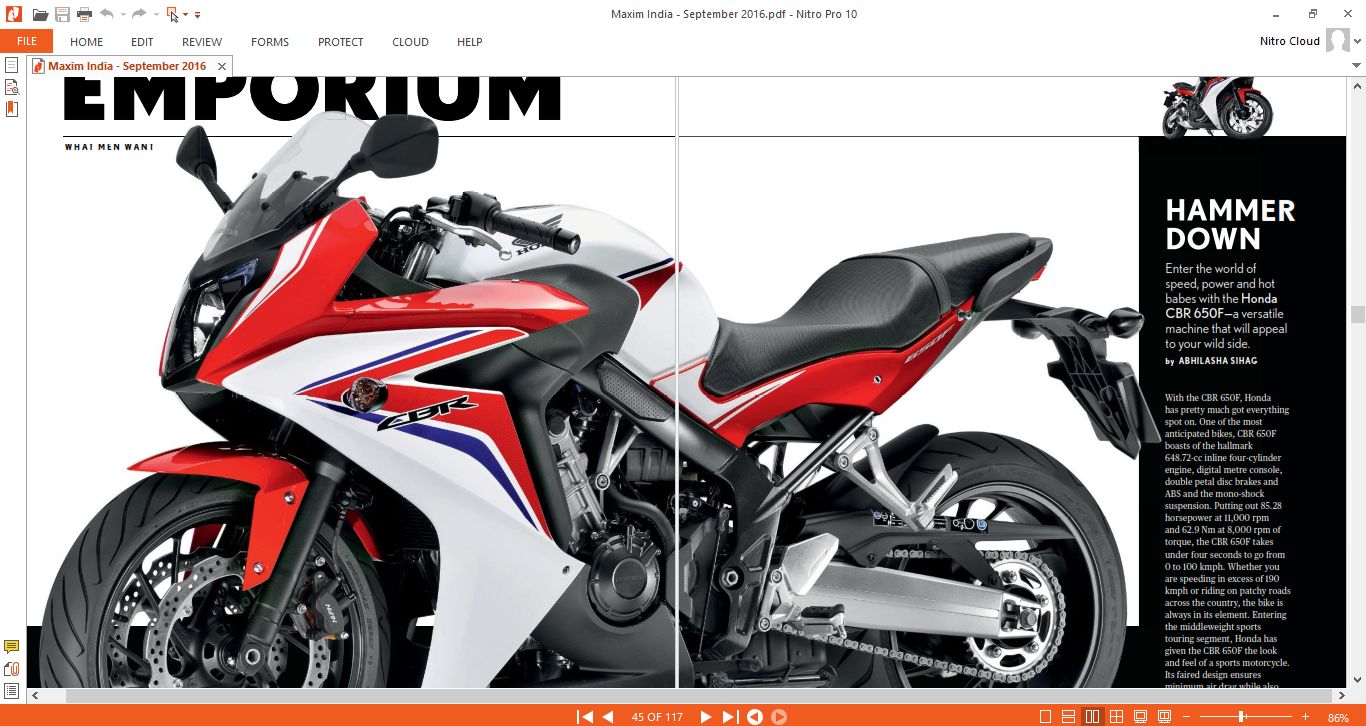 magazines online free download: Maxim India - September 2016