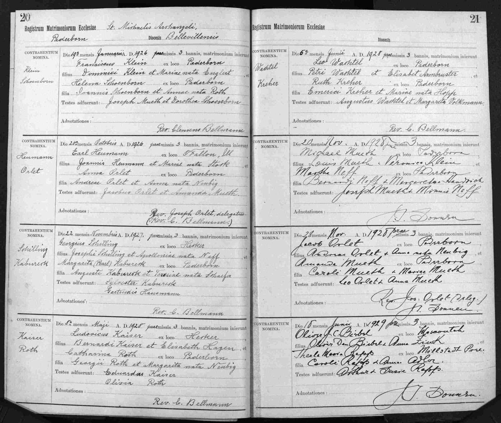 Neff & Mueth Family Blog: St. Michaels Archangel of Paderborn Baptism ...