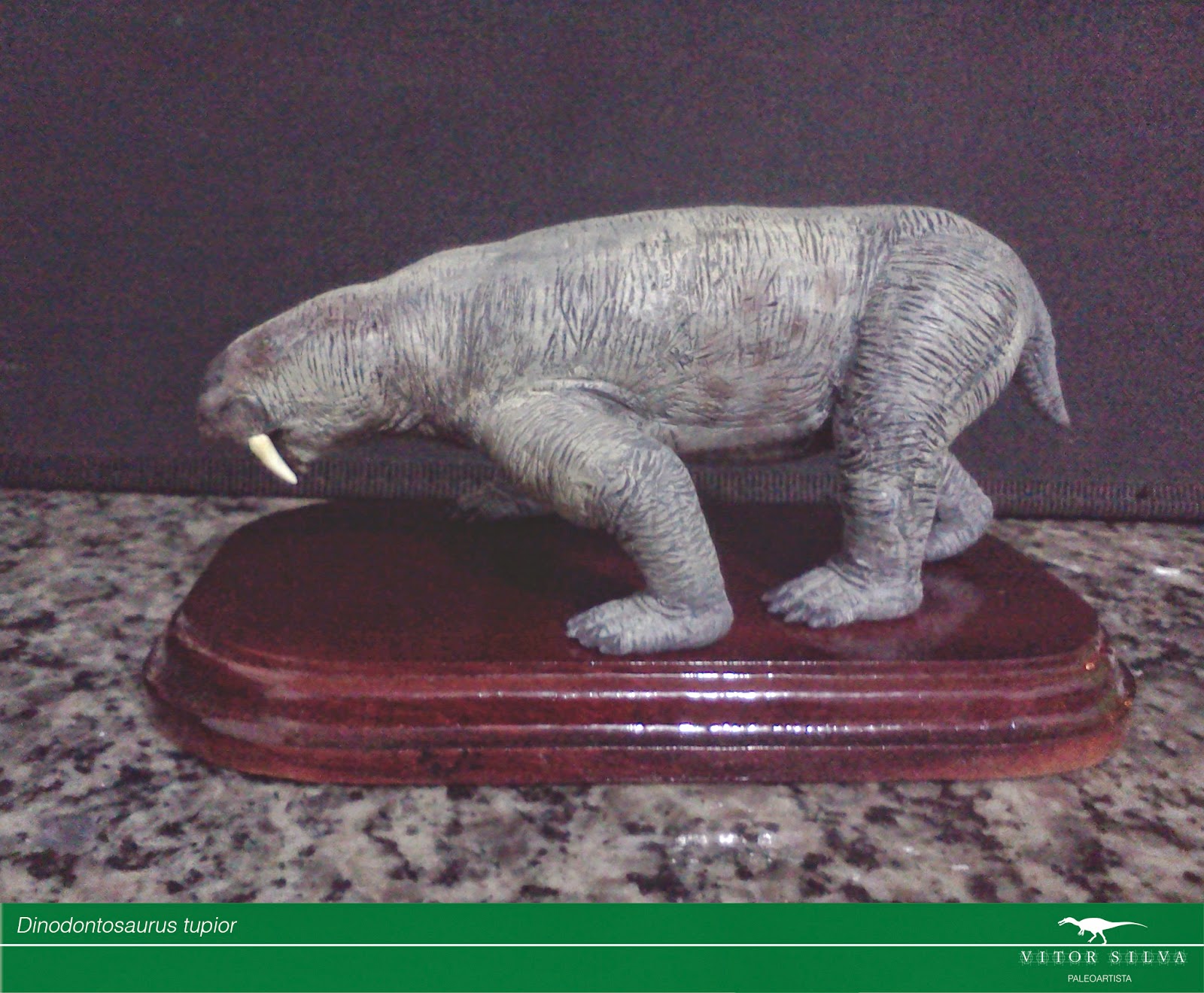 Vitor Silva - Paleoartista: Dinodontosaurus - Paleo Brasil