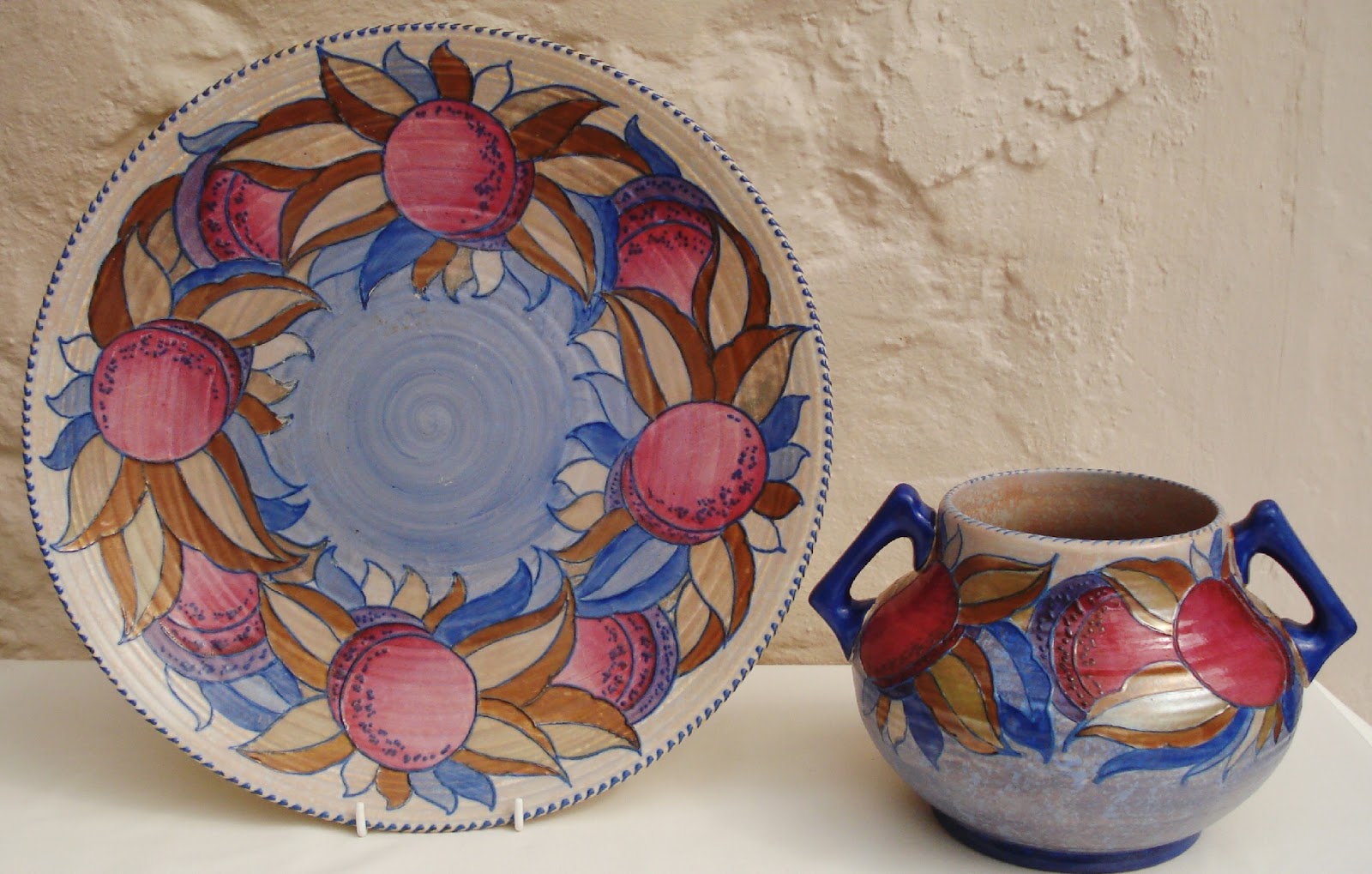Crown Ducal & Charlotte Rhead Pottery: 3321 - Granada