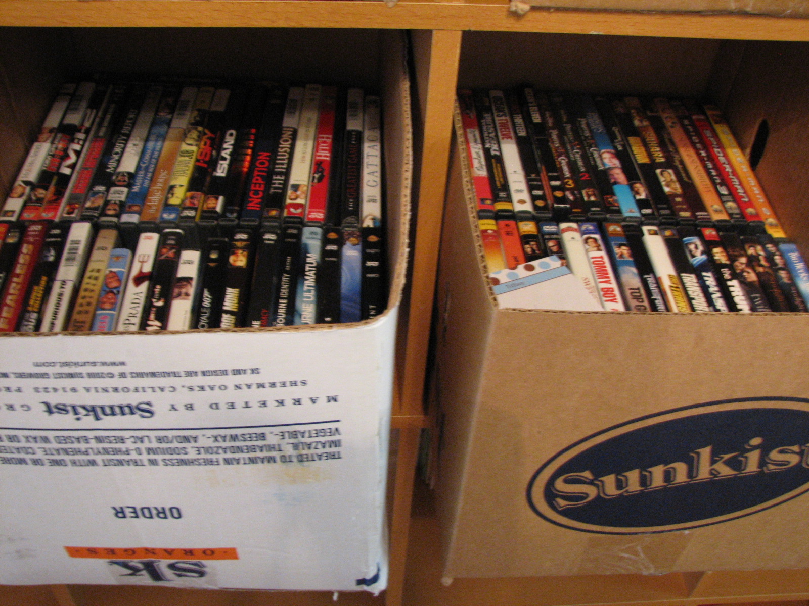 Creative Outlet: movie boxes