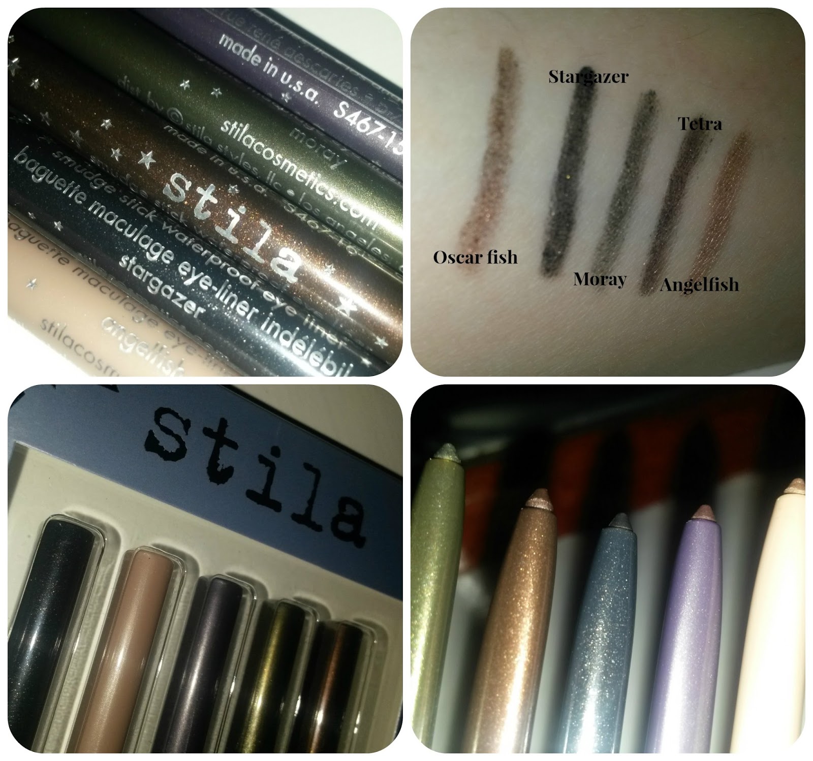 ♥ A British Sparkle ♥: Stila | Seeing Stars Smudge Stick Set