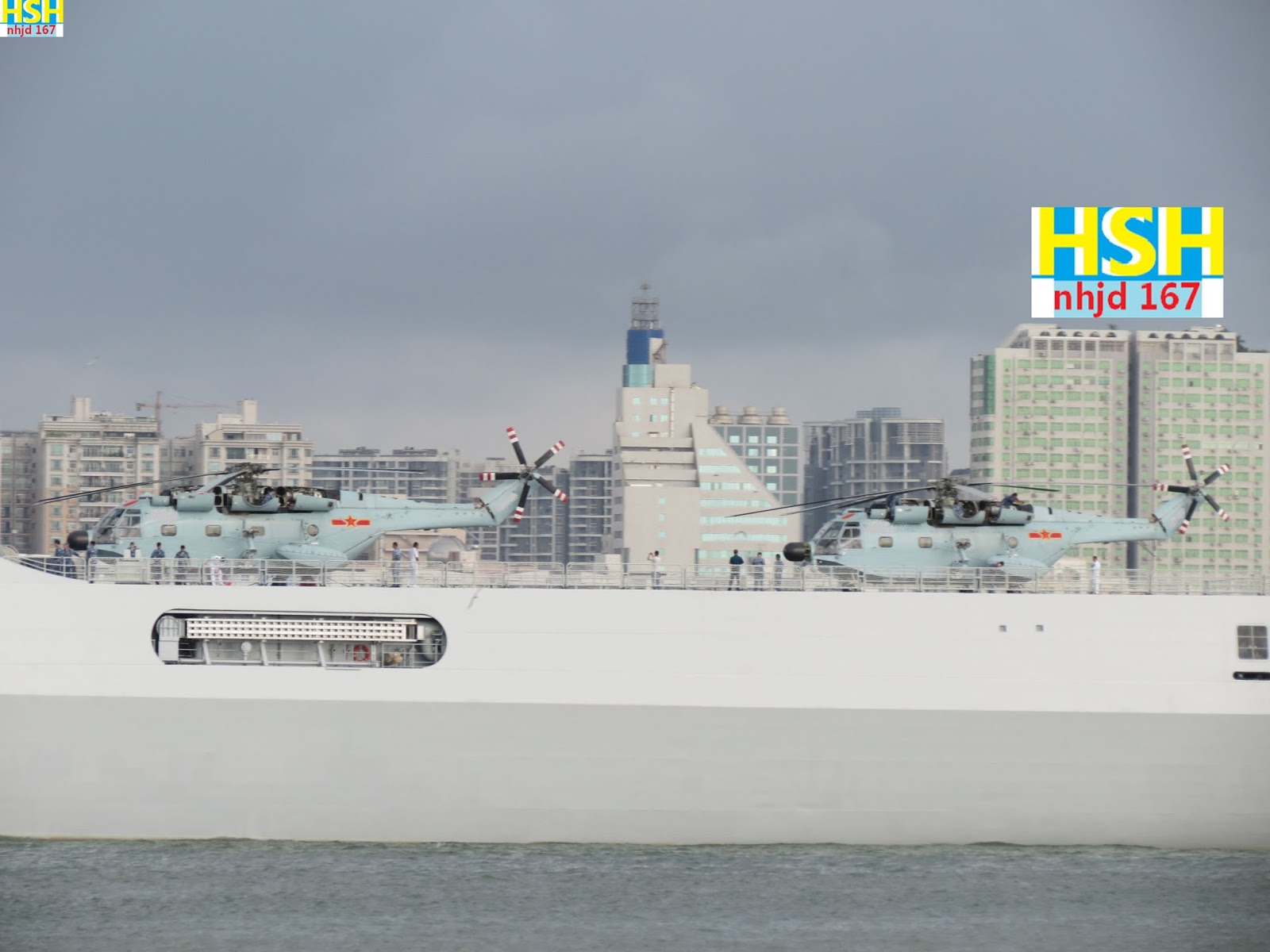 China Defense Blog: Fifth Type 903 Replenishment Ship launched, this ...