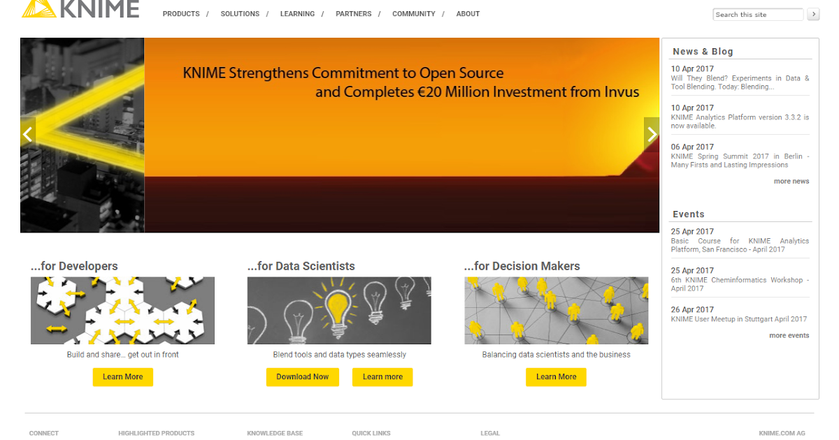 Exploring Common Data Analysis Tools: Knime, Orange, RapidMiner and ...