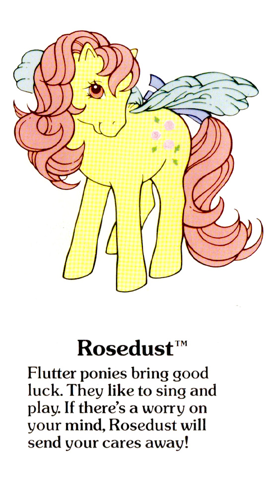 My Little Pony Fact File: Rosedust