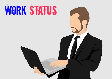 Work Status, Short Office Status Quotes For Whatsapp