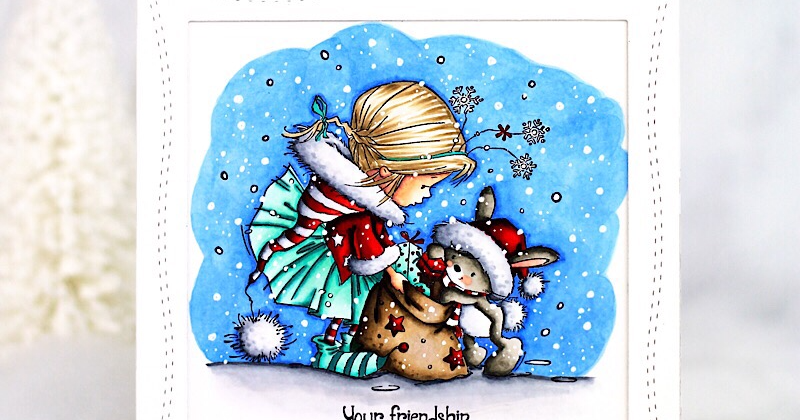 The Unpampered Stamper: Santa's Helpers and an Announcenemt - Whimsy Stamps