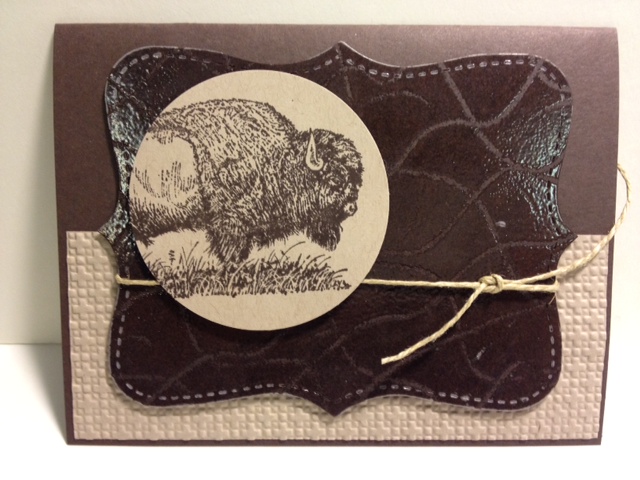 My Creative Corner!: In Wilderness Masculine Card