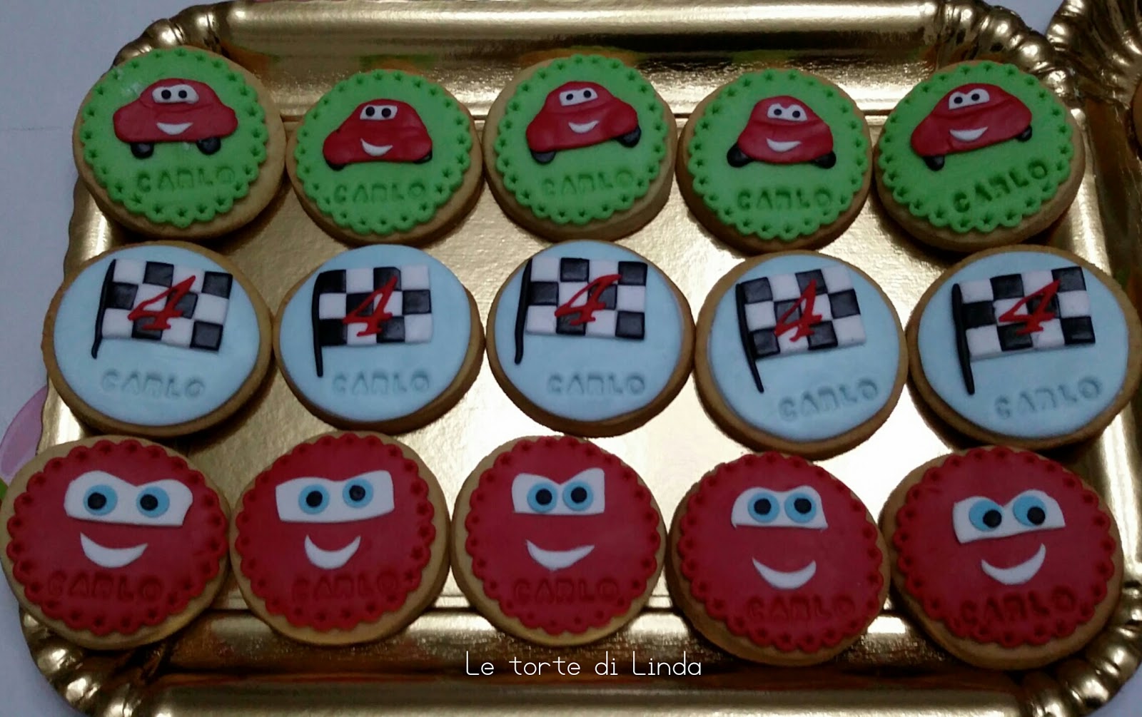 Le torte di Linda: Biscotti cars in pdz