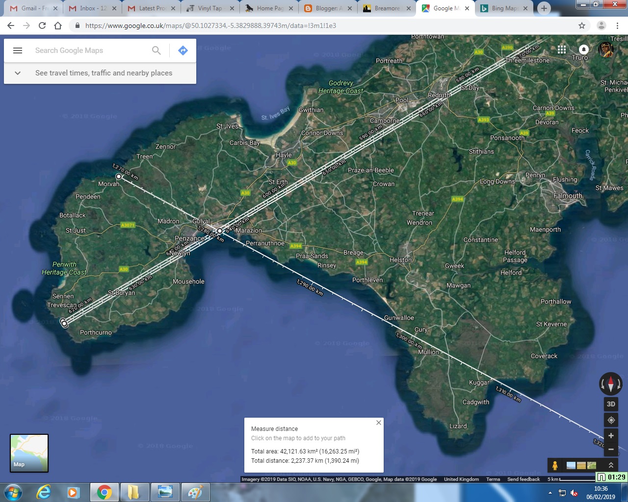 Ancient Whispers Penwith: The St. Michael Triangle & the Mont St ...