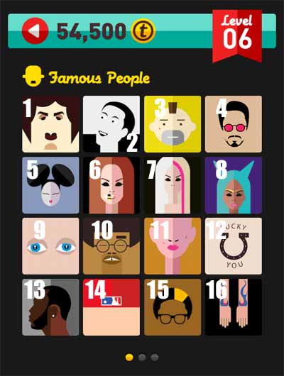 Iconpopquiz cheats and solutions: Icon Pop Quiz Answers Famous People ...