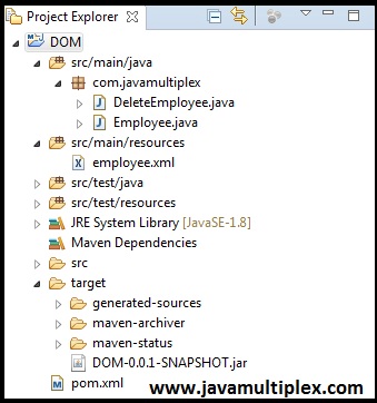 How to delete node from XML file using DOM Parser in Java?