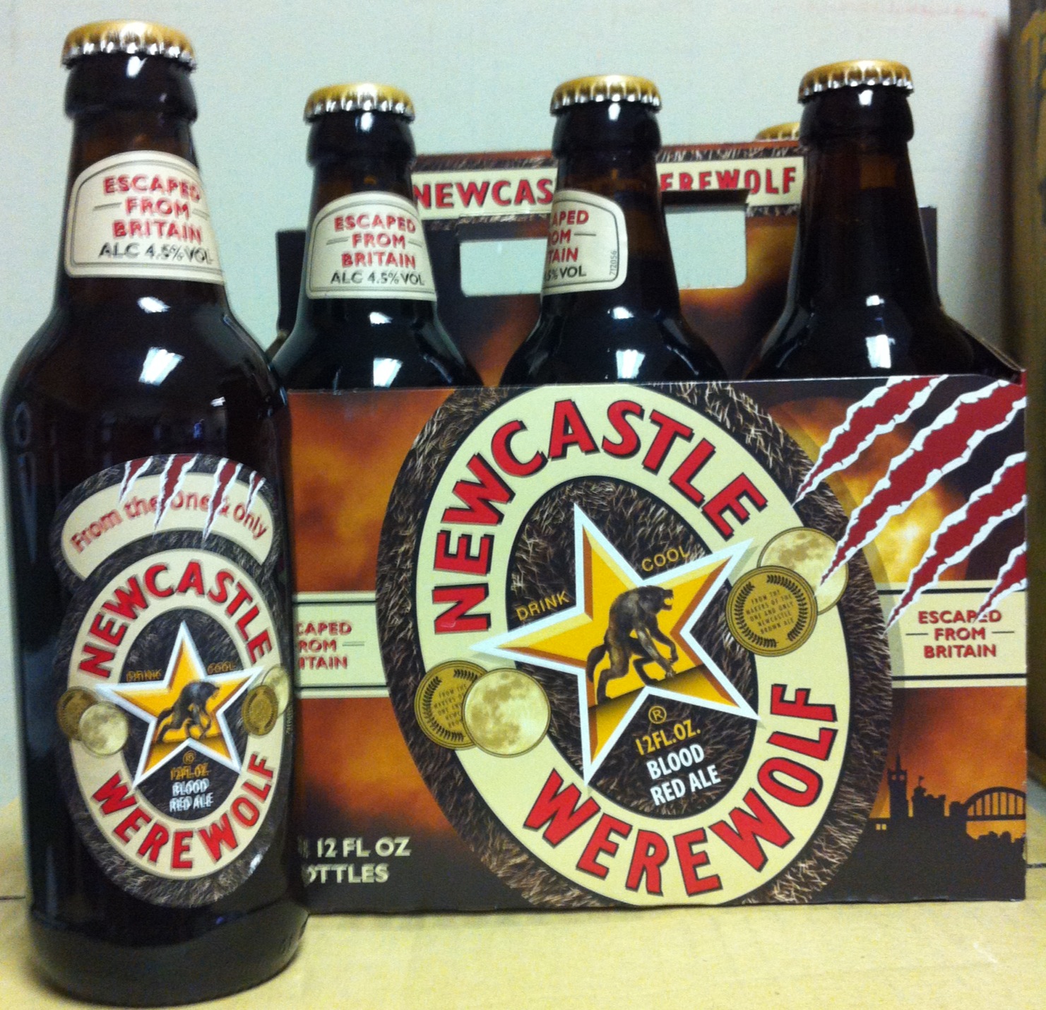 The Wine and Cheese Place: Newcastle Werewolf Blood Red Ale