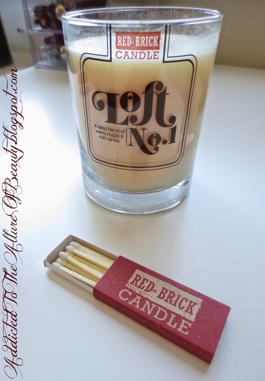 Addicted To The Allure Of Beauty...: Red Brick Candle - Warm Maple And ...