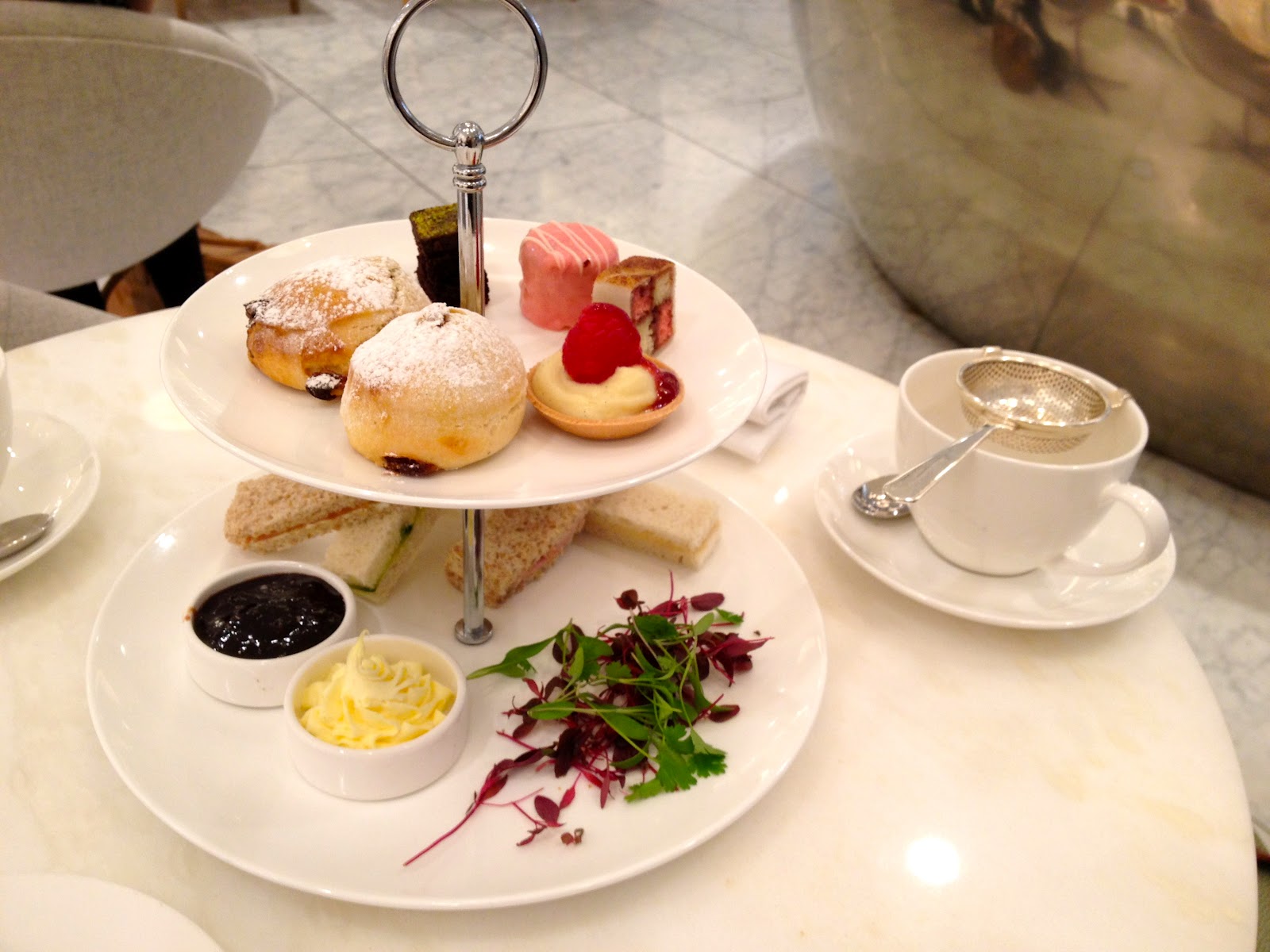 Afternoon Tea Total: Review: Bond & Brook, Mayfair