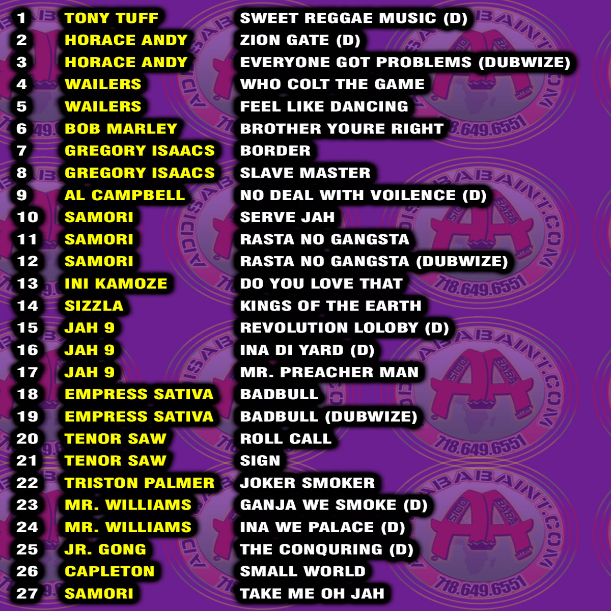 STONE LOVE - RORY KINGSTON DUB CLUB | REGGAETAPESHOP