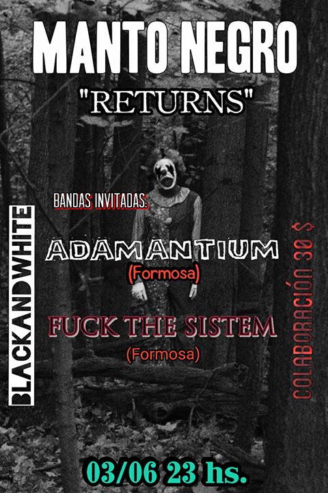 MANTO NEGRO regresa renovado. Estrena lyric video y su próximas fechas