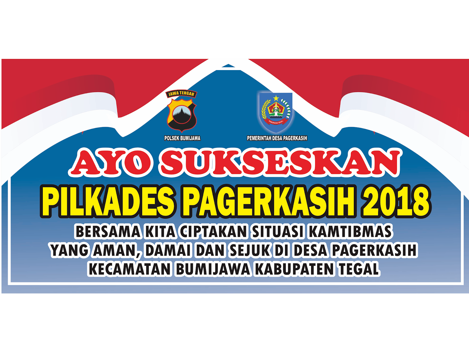 Download Contoh Desain Banner Sukseskan PILKADES .CDR - Biologizone