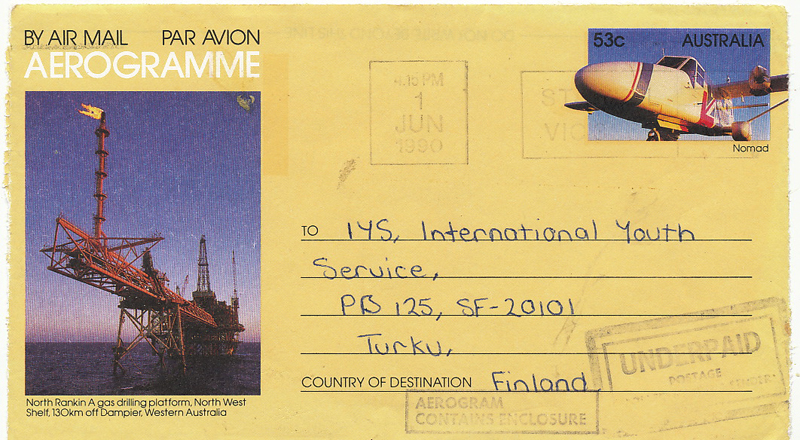Aerogrammes & Airletters - Philatelic Archeology: Australia: Aerogramme ...
