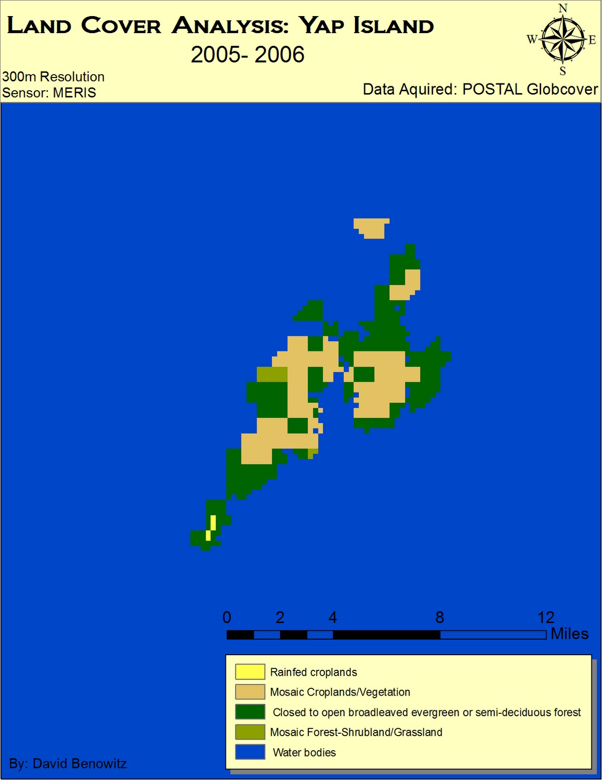 Exploring The Tropical Dry Forests in The Islands of Yap: Yap GIS
