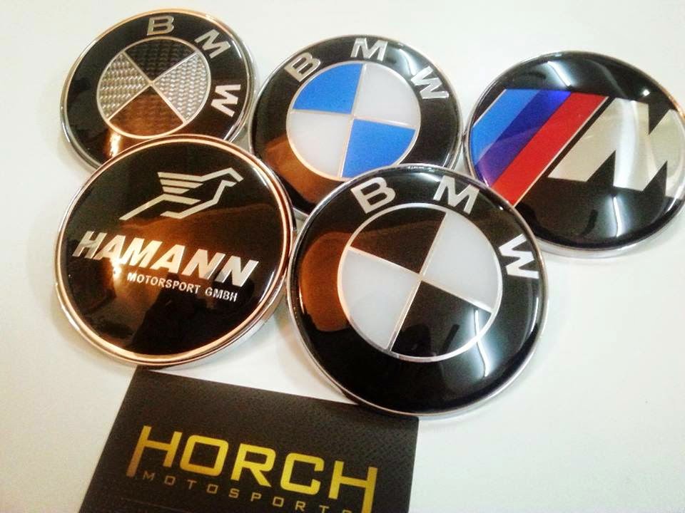 HORCH MOTORSPORTS: BMW Front Hood Or Rear Trunk Emblem Logo Badge 82MM ...