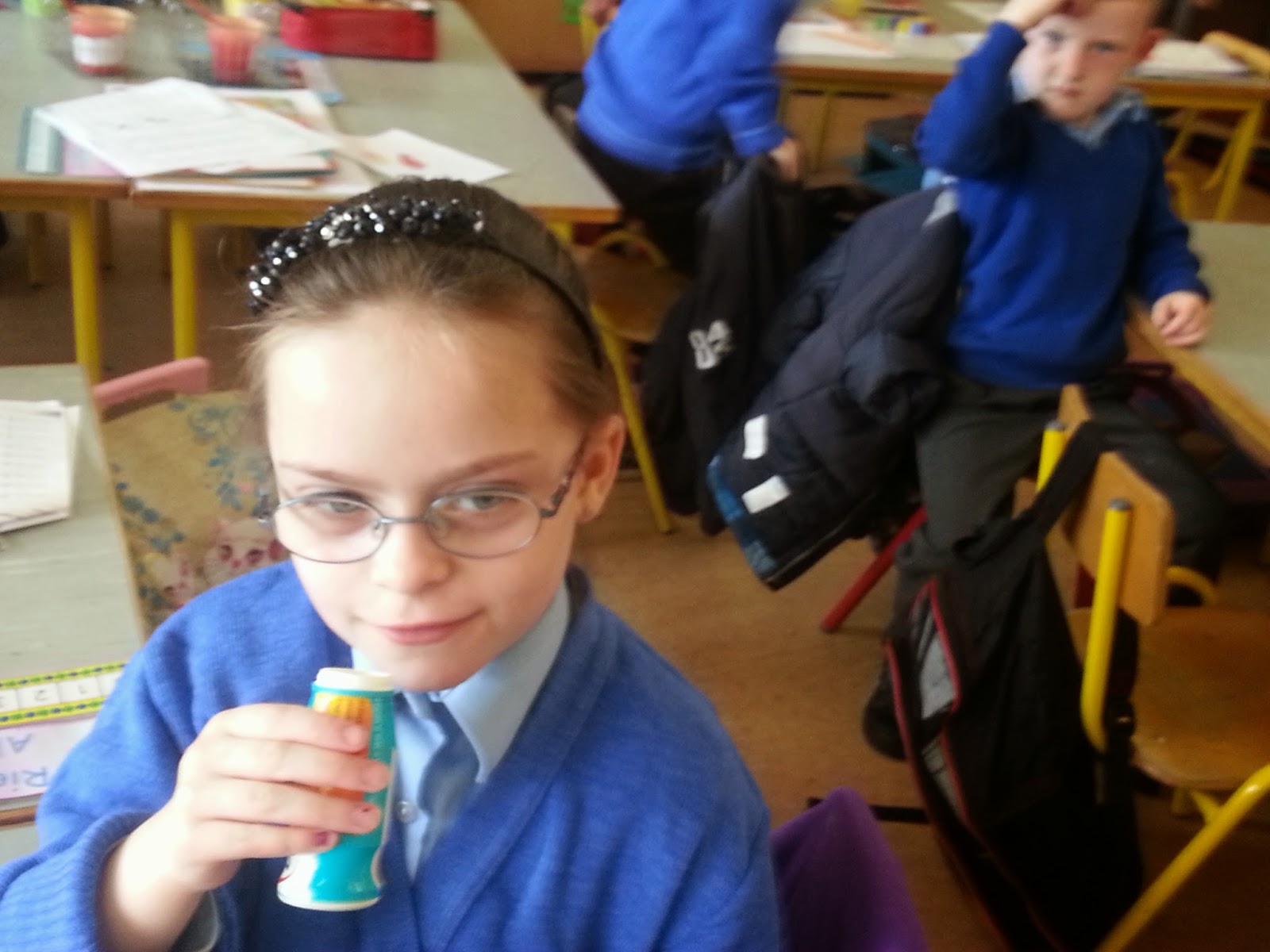 Ms. Flaherty's class - Senior Infants: The smelling test!!