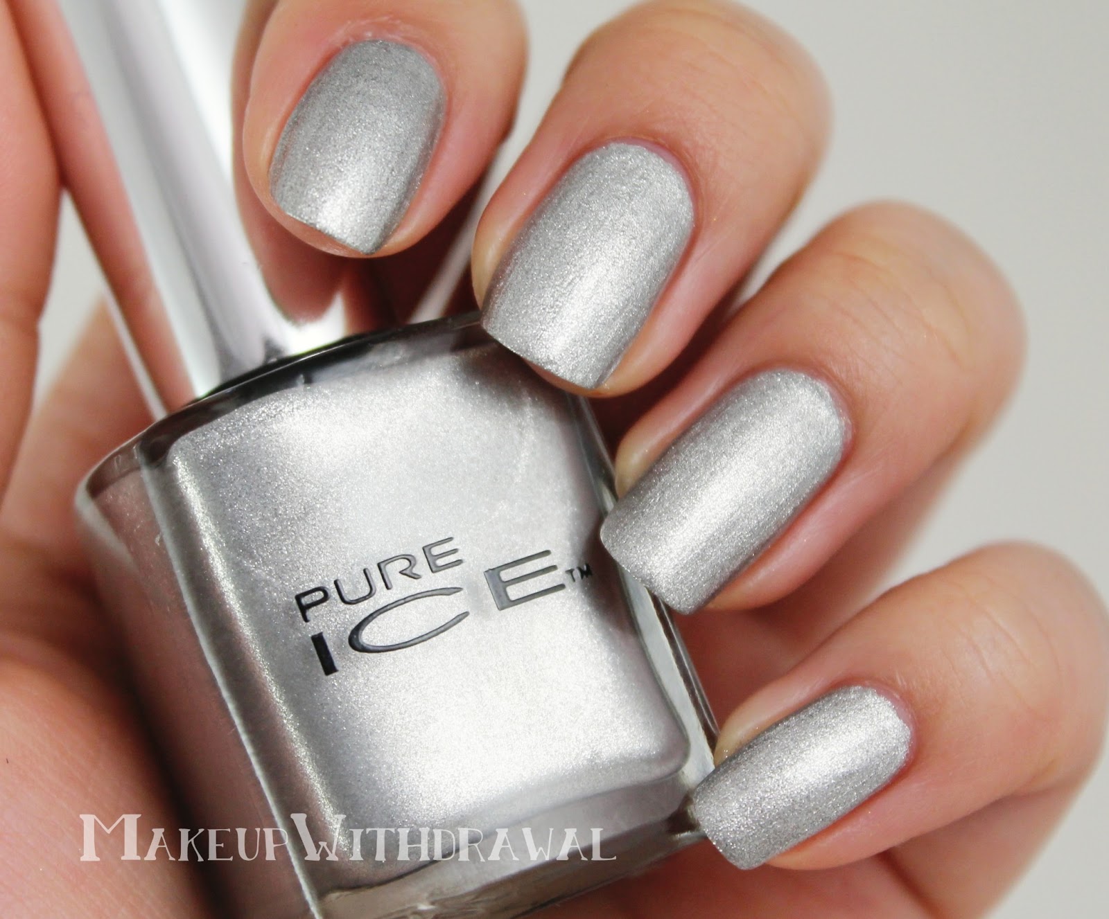 New Pure Ice Swatch Spam: Part 1 - Velours | Makeup Withdrawal
