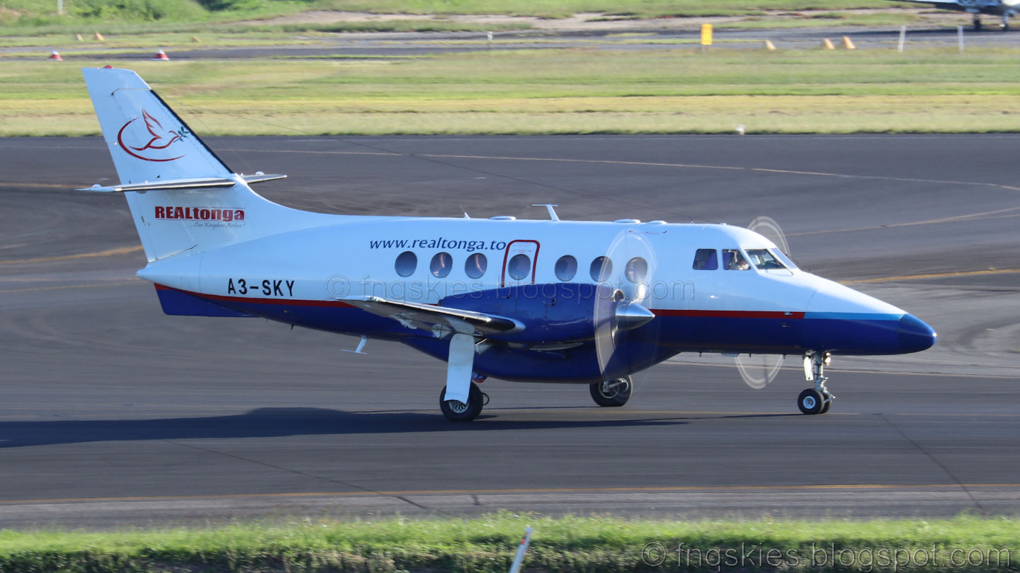 Central Queensland Plane Spotting: Real Tonga BAe Jetstream 3201 (JS32 ...