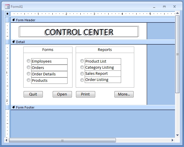 Form Footer Section Dropping Down Magic ~ LEARN MS-ACCESS TIPS AND TRICKS