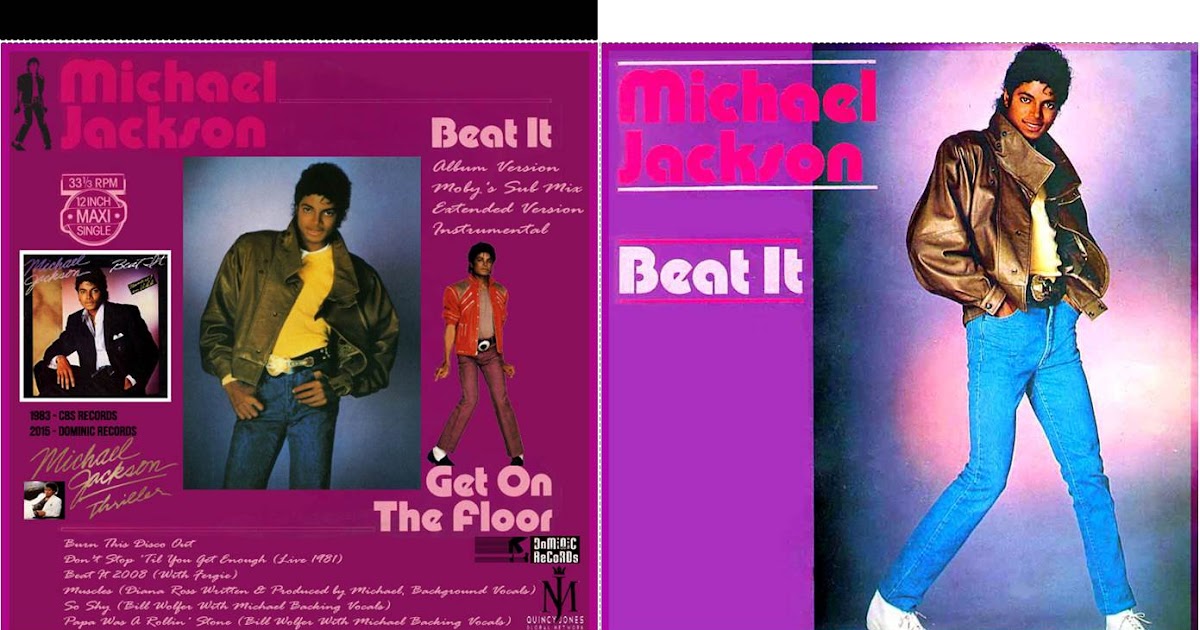 MUSICOLLECTION: MICHAEL JACKSON - Beat It - CDSINGLE - 1983 - 2015