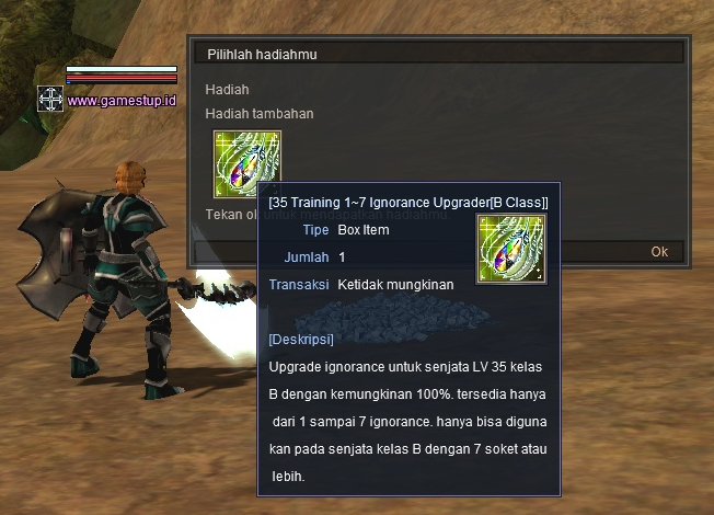 Quest Upgrader 1-7 B Bangsa Bellato - RF Online - GameStup